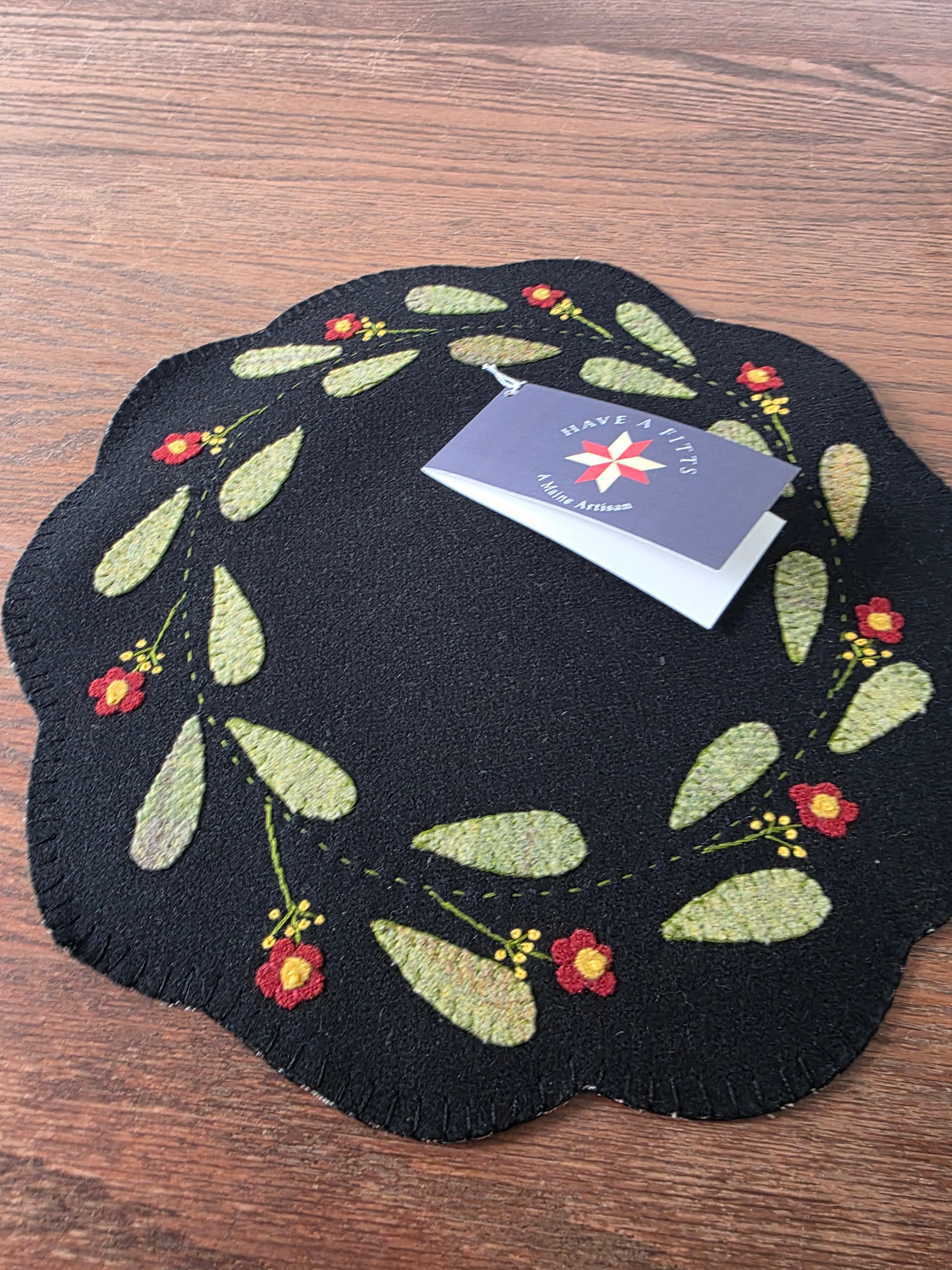 Redware Flower Table Mat | Rufus Porter Museum of Art and Ingenuity