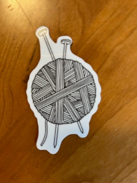 Ball of Yarn Sticker | Rufus Porter Museum of Art and Ingenuity